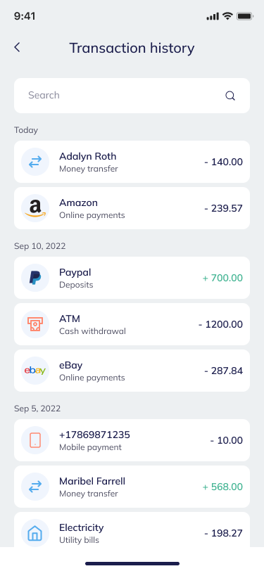 Teofin - Mobile Banking App React Native Expo Template by George_Fx